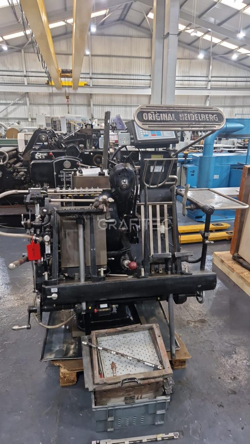 Heidelberg 10 X 15 Foiling Platen